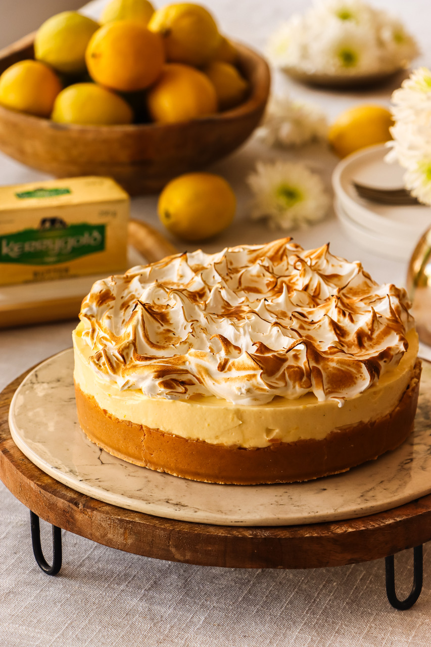 Lemon Meringue Cheesecake - No Bake Recipe | Kerrygold South Africa